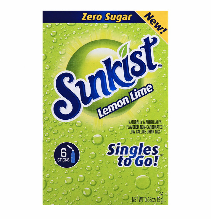 Sunkist Lemon Lime Drink Mix – Sugar Rush Barrie